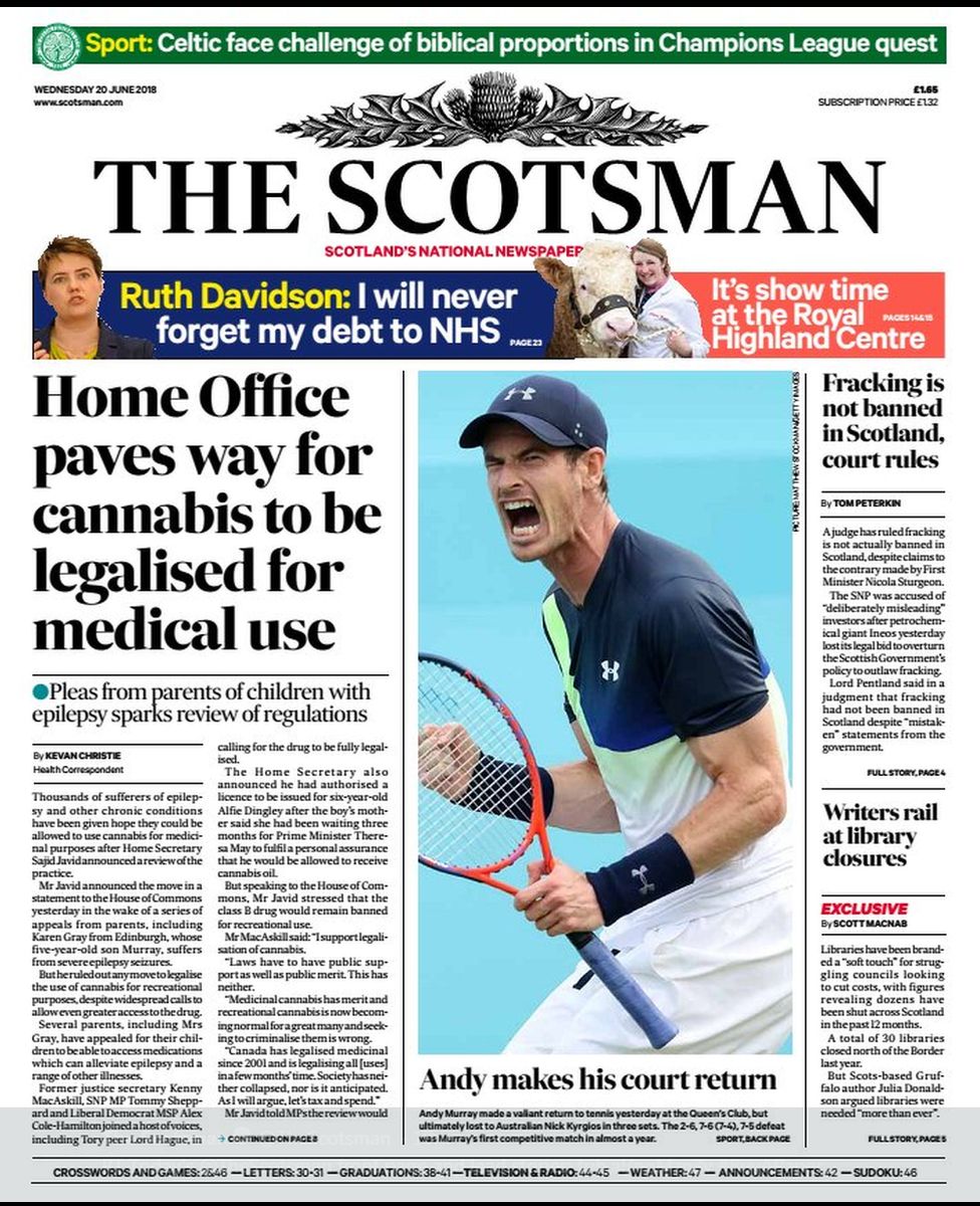 The papers: Fall-out from fracking 'ban' legal case - BBC News