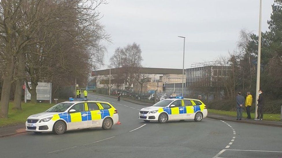 Man jailed for Wrexham Covid vaccine plant bomb scare - BBC News