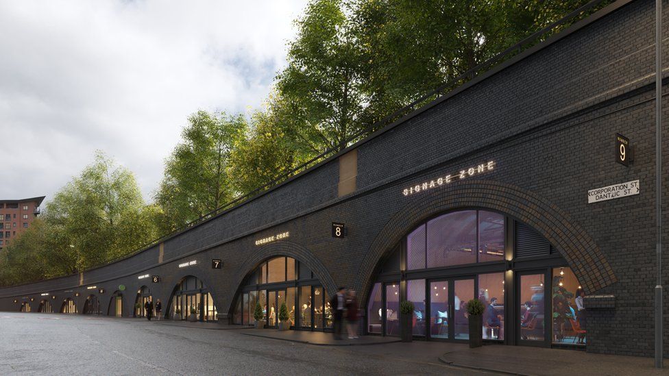 Manchester plans to transform railway arches revealed - BBC News