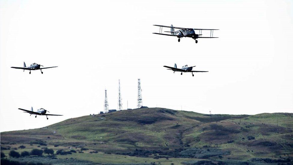 Scottish Airshow at Ayr draws huge crowd - BBC News