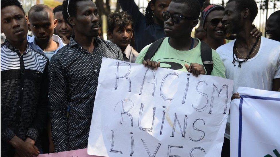 African envoys: India attacks on Nigerians 'racial' - BBC News