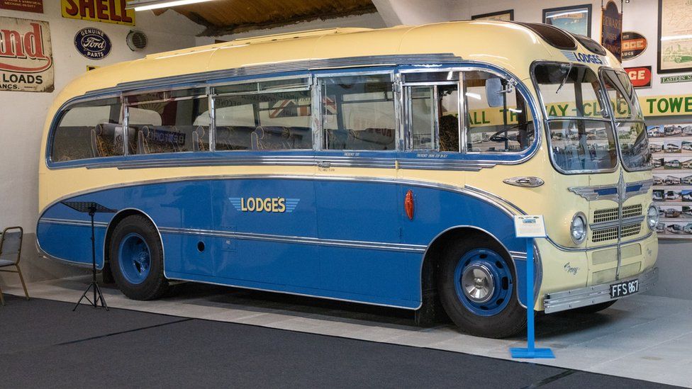 High Easter coach firm used in The Crown celebrates 100 years - BBC News
