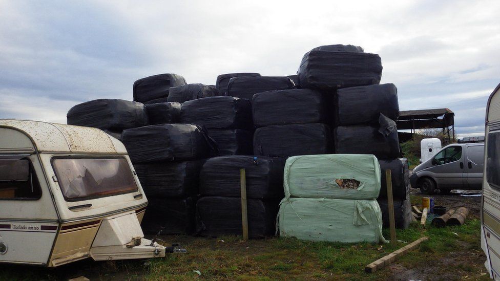 North East illegal dumped waste clean-up bill £750,000 - BBC News