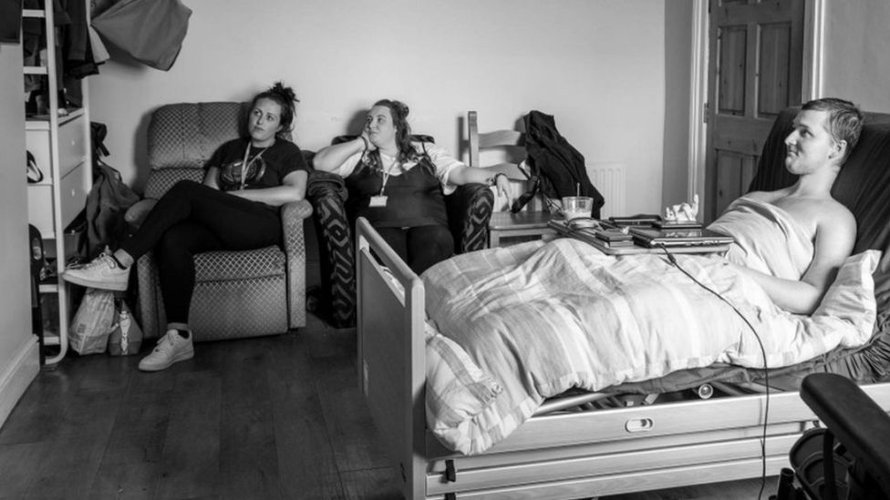 Cumbrian photographer captures 'hidden' life with a disability - BBC News