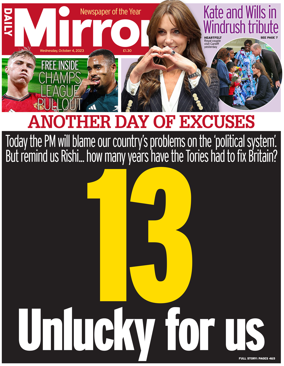 Braverman's migration 'hurricane warning' and 'Beckham Netflix shock ...