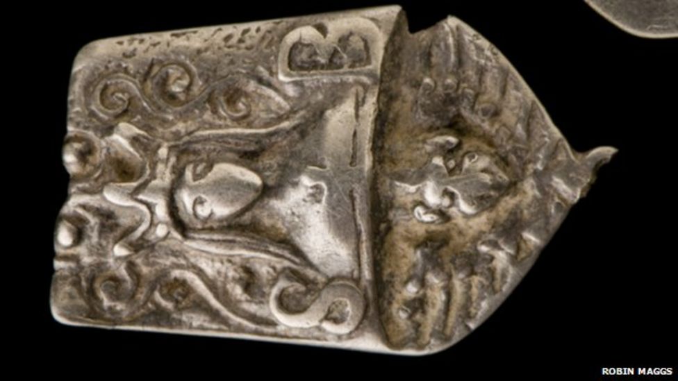 Post-medieval silver mount found in Deeside declared treasure - BBC News