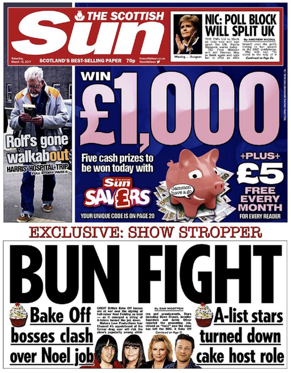 Scotland's papers: Referendum 'showdown' and Brown's 'third way' - BBC News