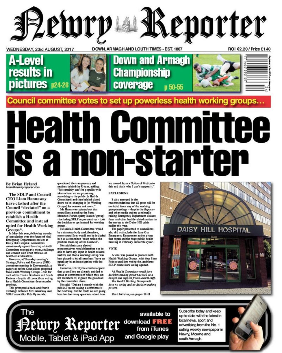 NI weekly paper review: Floods and anti-social behaviour - BBC News