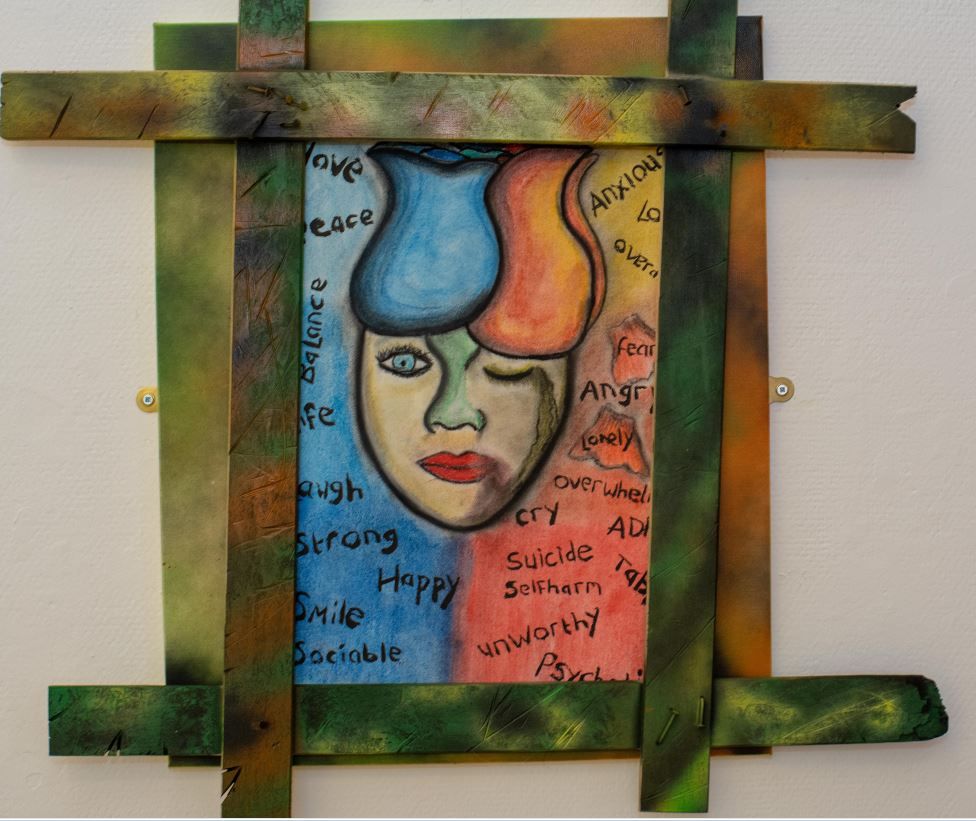 The Wolverhampton people using art to beat addiction - BBC News