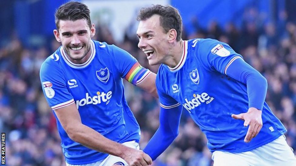 Portsmouth winger Kal Naismith delighted after 'brilliant' month - BBC ...