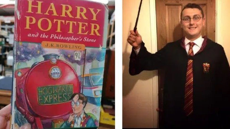 A real life Harry Potter has sold his Harry Potter book! - BBC Newsround