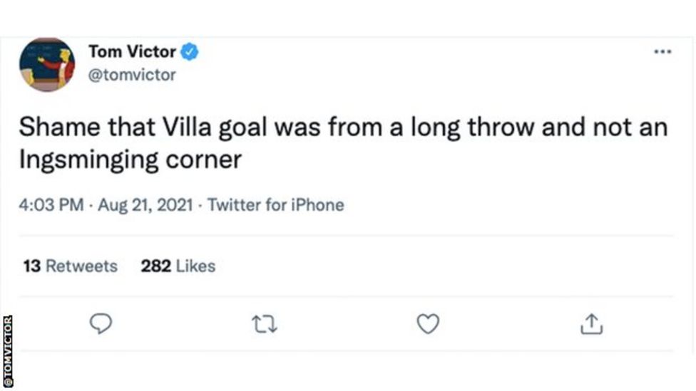 Top Football Tweets: Tyrone Mings and Danny Ings combine and shots ...