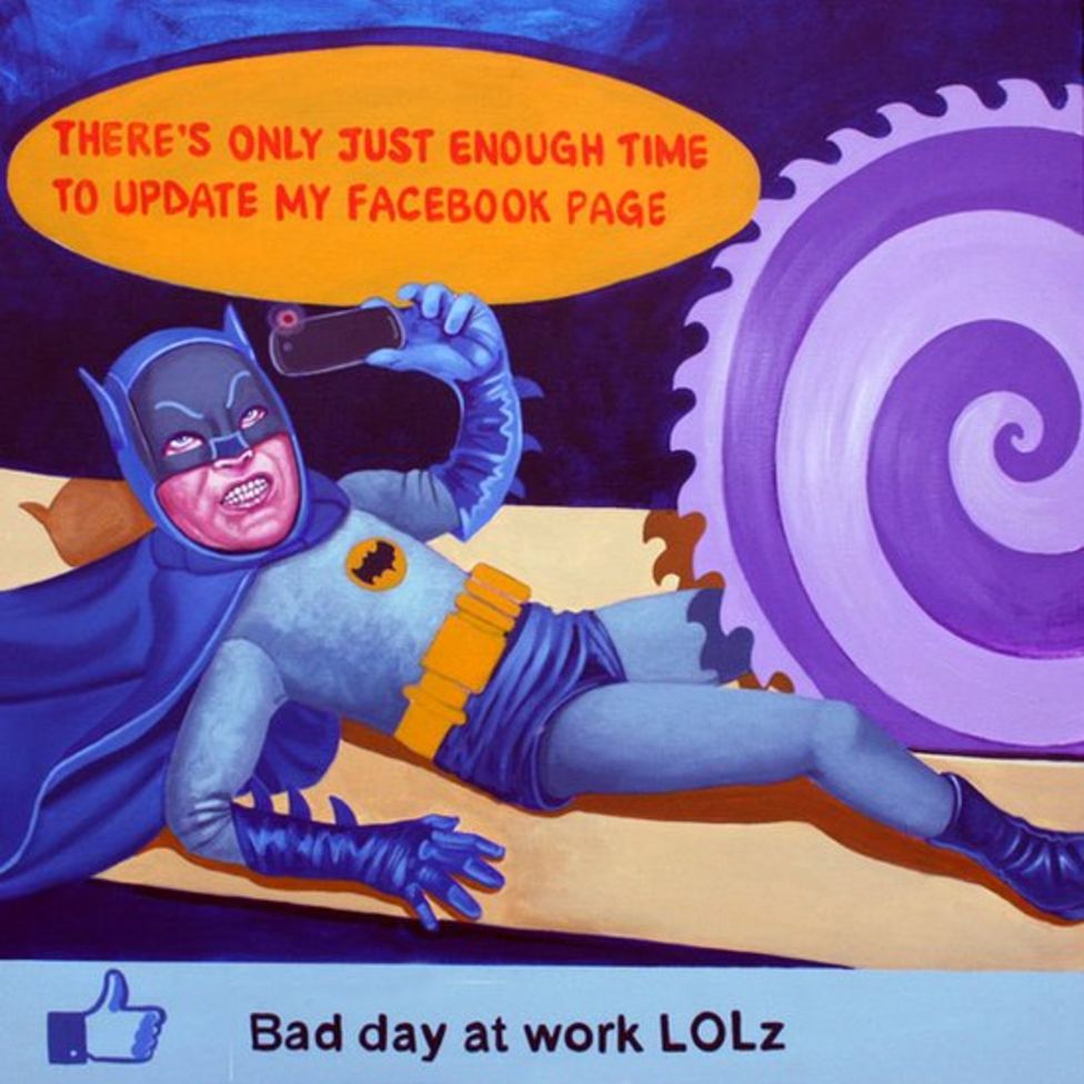 How Batman helped me cope with anxiety - BBC News