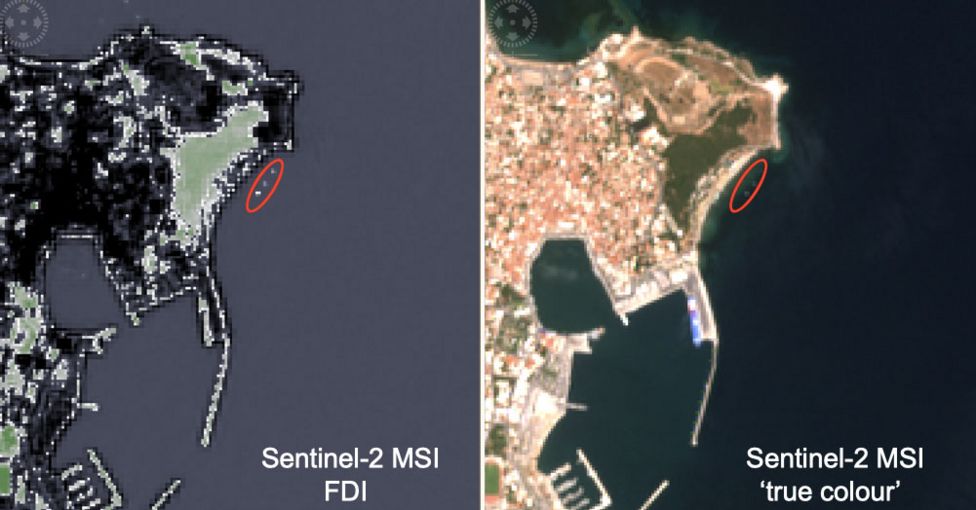 Can you spot ocean plastic from space? - BBC News