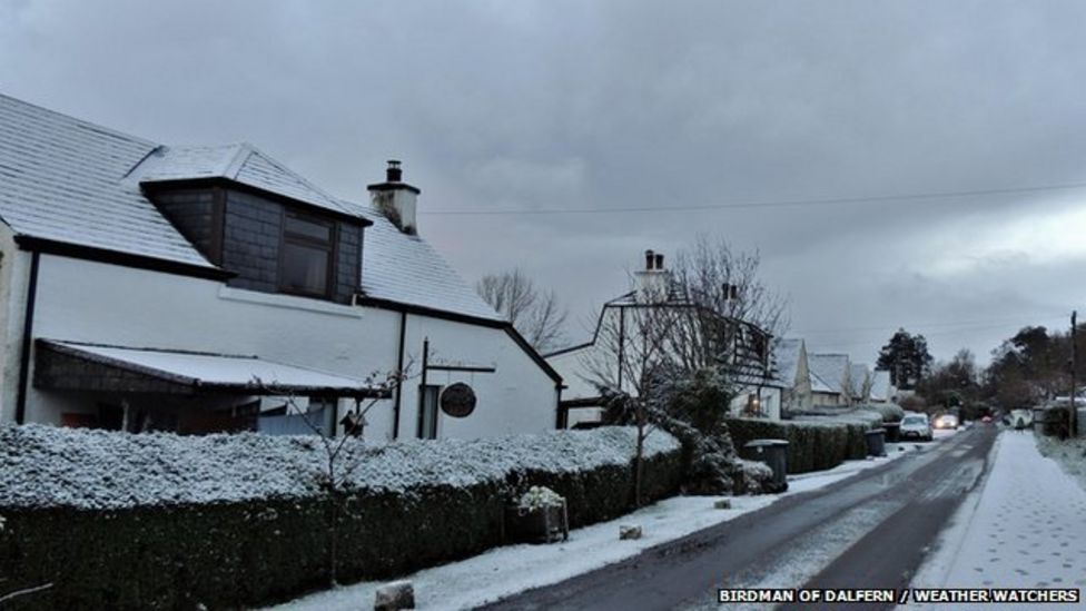 Friday's snow provides some fabulous views - BBC Weather