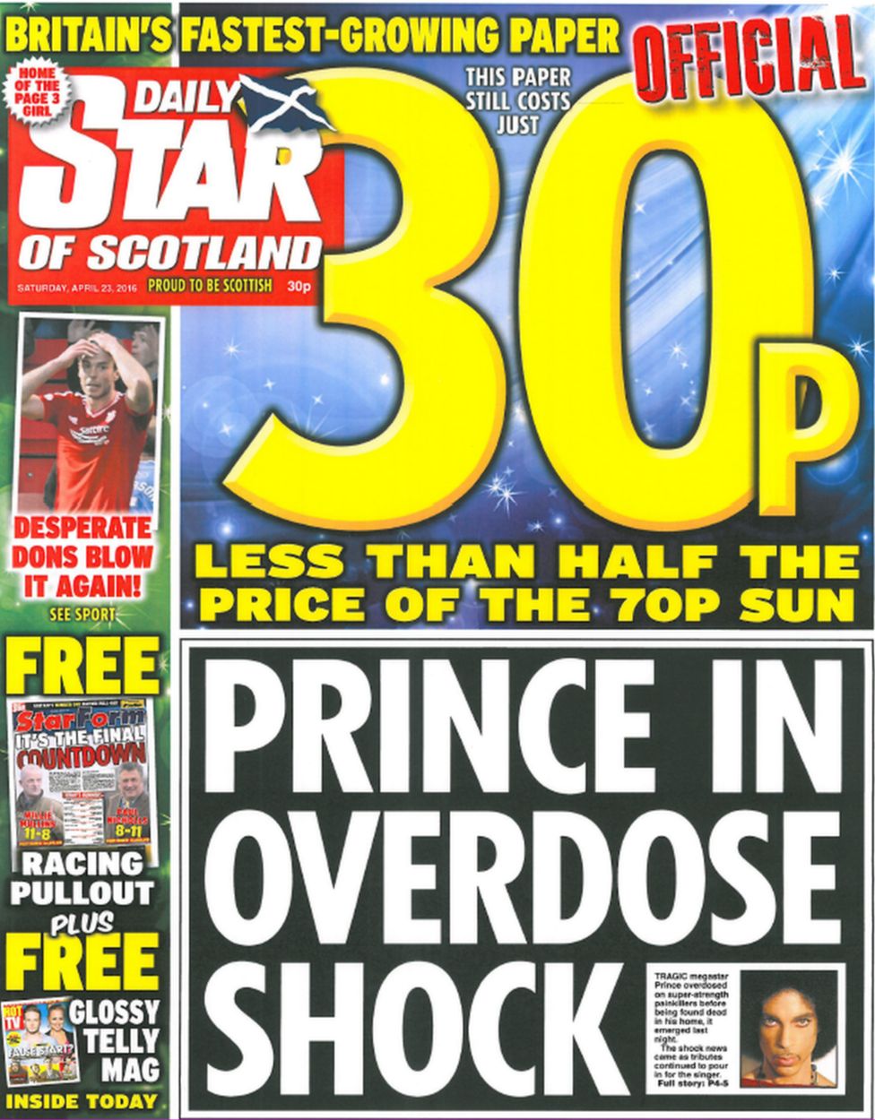 Scotland's front pages: Obama's visit and council contracts probe - BBC ...