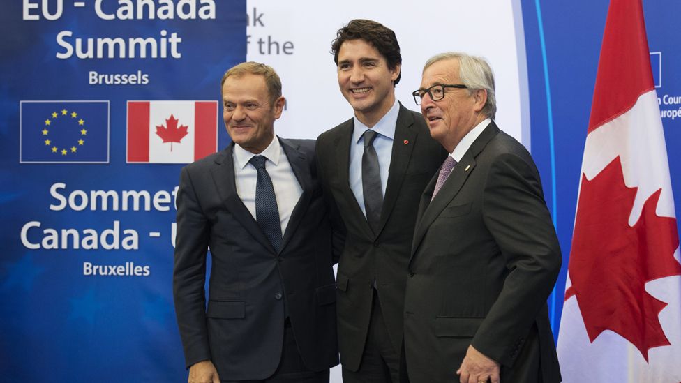Why the Canada-EU trade saga is far from over - BBC News