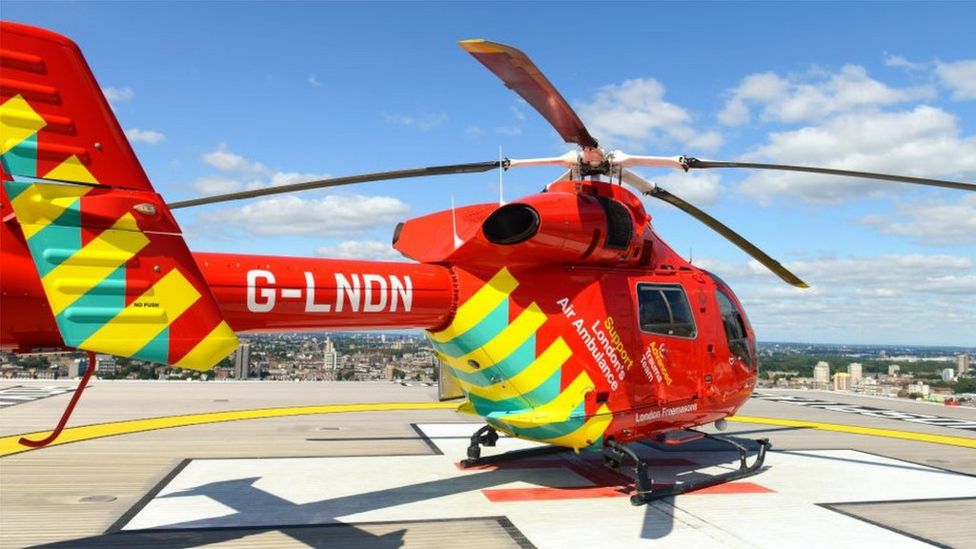 London's Air Ambulance has its busiest ever year in 2022 - BBC News