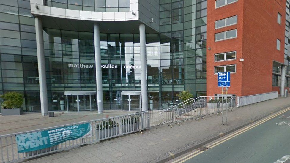 Matthew Boulton College fails fire safety test - BBC News