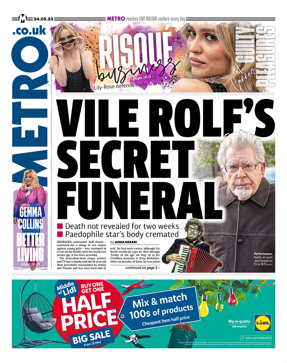 'Cops probe Boris again' and 'secret Rolf funeral' - BBC News 'Cops probe Boris again' and 'secret Rolf funeral' - BBC News