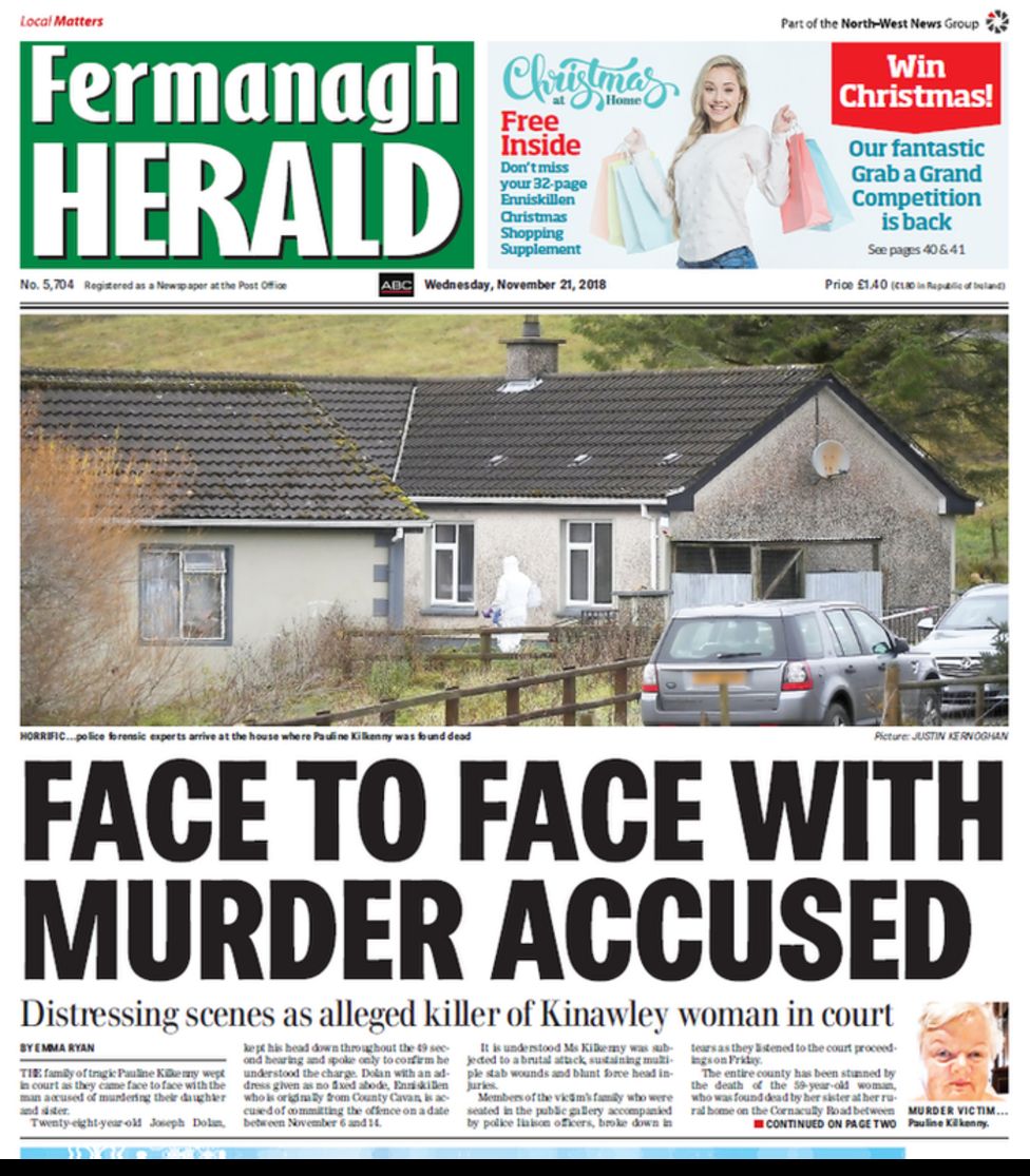 NI weekly papers: Baths and a Stockdale snap - BBC News