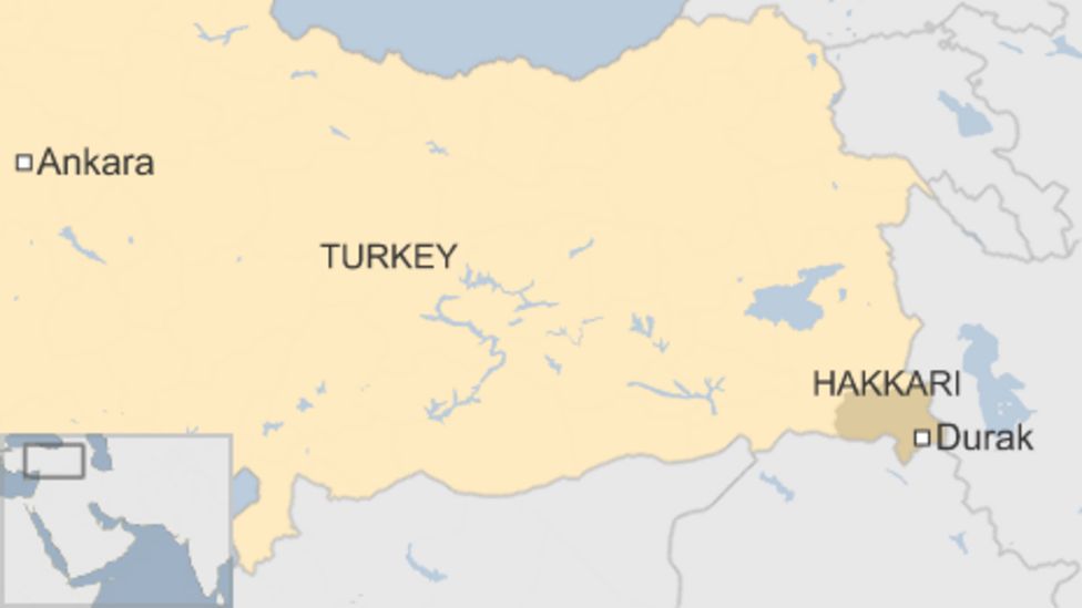 Turkey-PKK conflict: Checkpoint car bomb kills 18 - BBC News