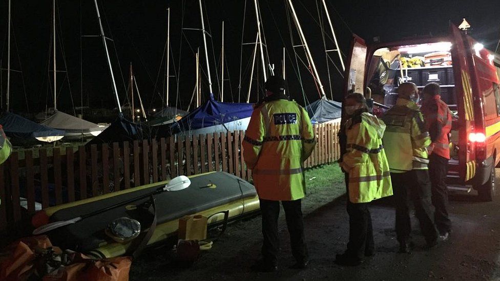 Simon Tait: Man missing on River Yare found after search - BBC News