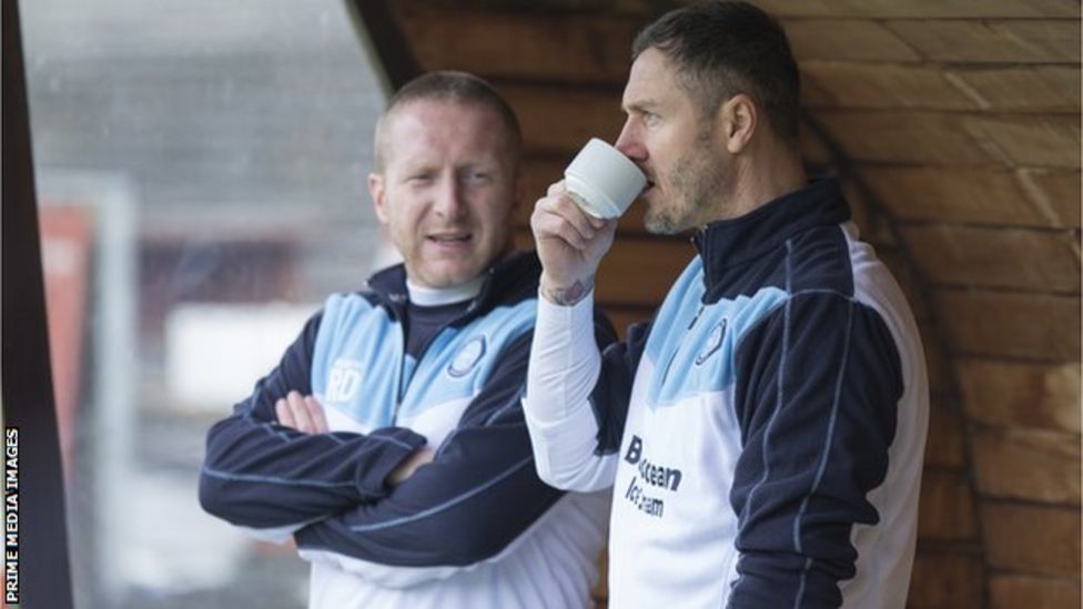 Wycombe: Barry Richardson did not expect to play again at 46 - BBC Sport