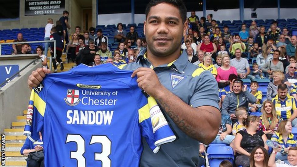 Chris Sandow: Warrington half-back confident of making impact - BBC Sport