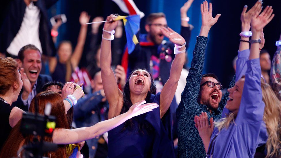 Eurovision Song Contest: Ukraine and Russia stunned by Jamala win - BBC ...