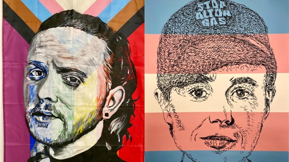 Nathan Wyburn: Creu celf o Marmite a thost - BBC Cymru Fyw