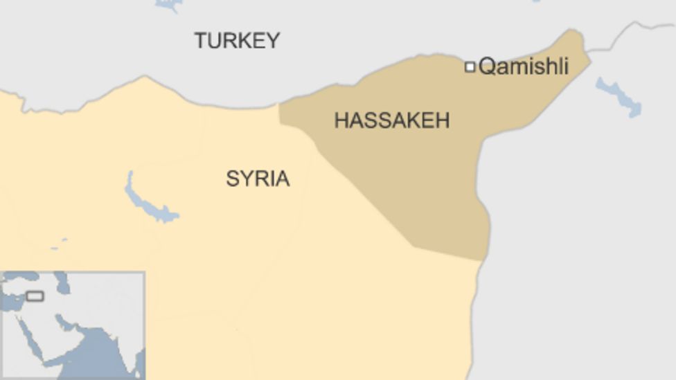 Syria: Deadly IS blast rocks Kurdish city of Qamishli - BBC News