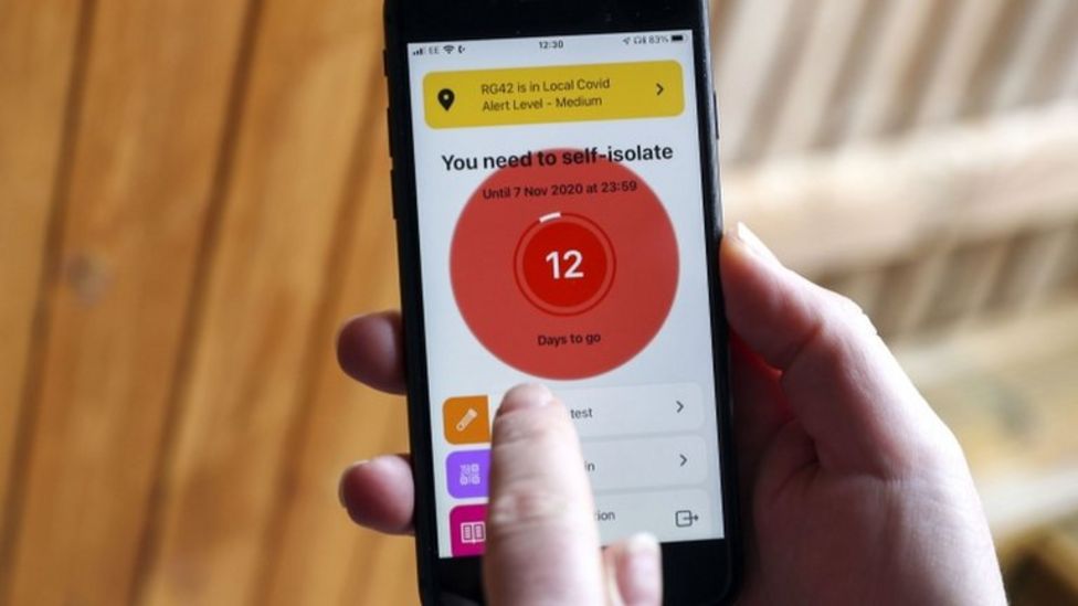 NHS tracing app 'prevented thousands of deaths' - BBC News
