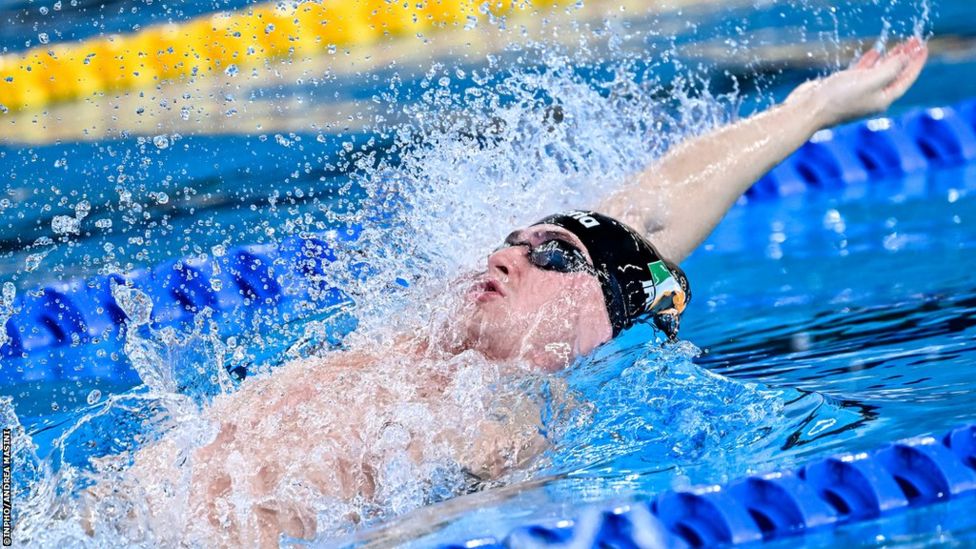 Conor Ferguson: Irish swimmer sets personal best but just outside ...