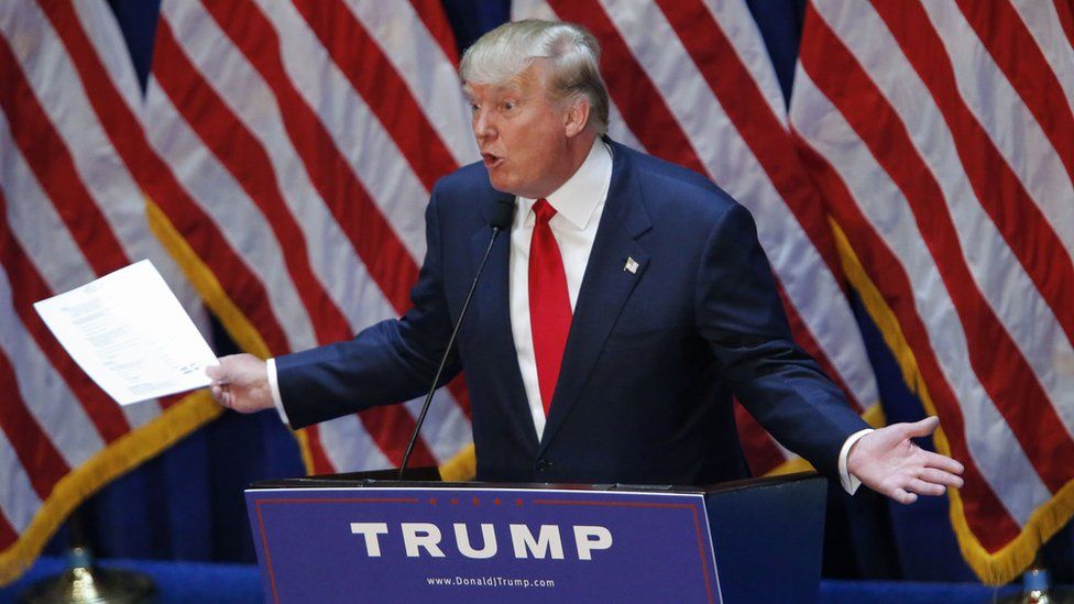 In quotes: Trump and the UK exchange views - BBC News