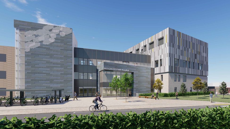Musgrove Park Hospital to replace 'outdated' buildings - BBC News