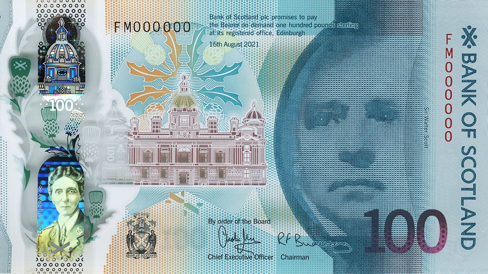 Scottish 100 Banknote Among The World s most Beautiful BBC News