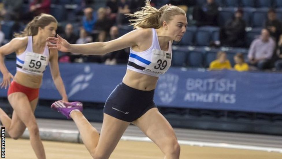 Scottish Indoor Athletics: Alisha Rees breaks 35-year 200m record - BBC ...