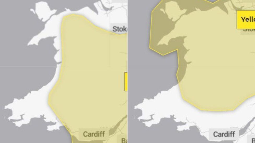 Rhybudd oren wrth i eira a rhew gyrraedd y gogledd - BBC Cymru Fyw