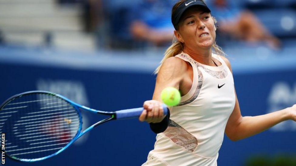 US Open 2017: Maria Sharapova beats Timea Babos to reach third round - BBC Sport