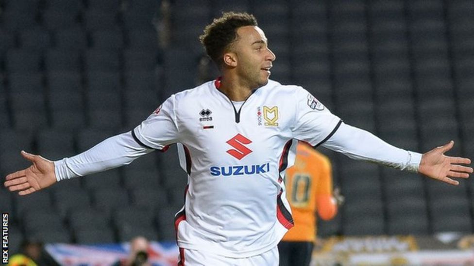 Nicky Maynard: MK Dons striker signs new one-year contract - BBC Sport