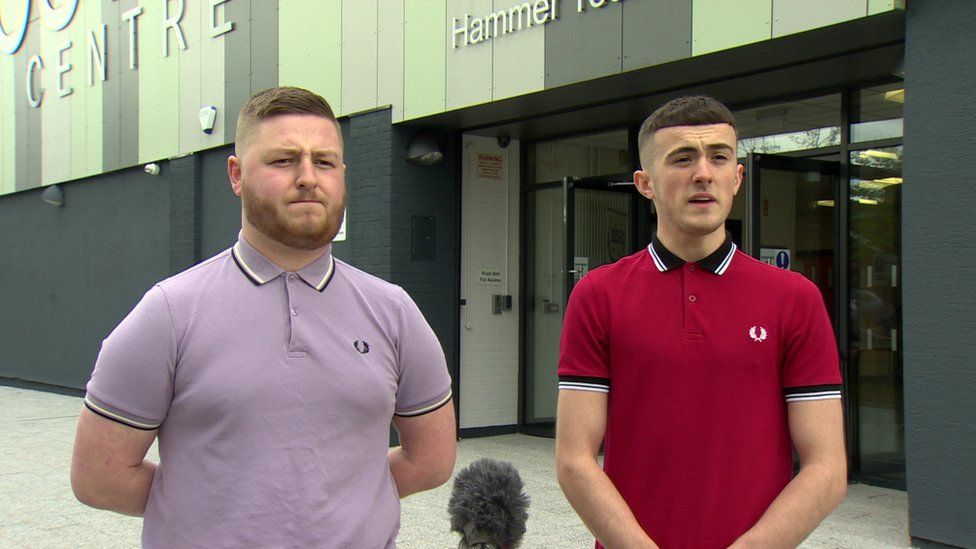 Keeping teen rioters away from Belfast interfaces - BBC News