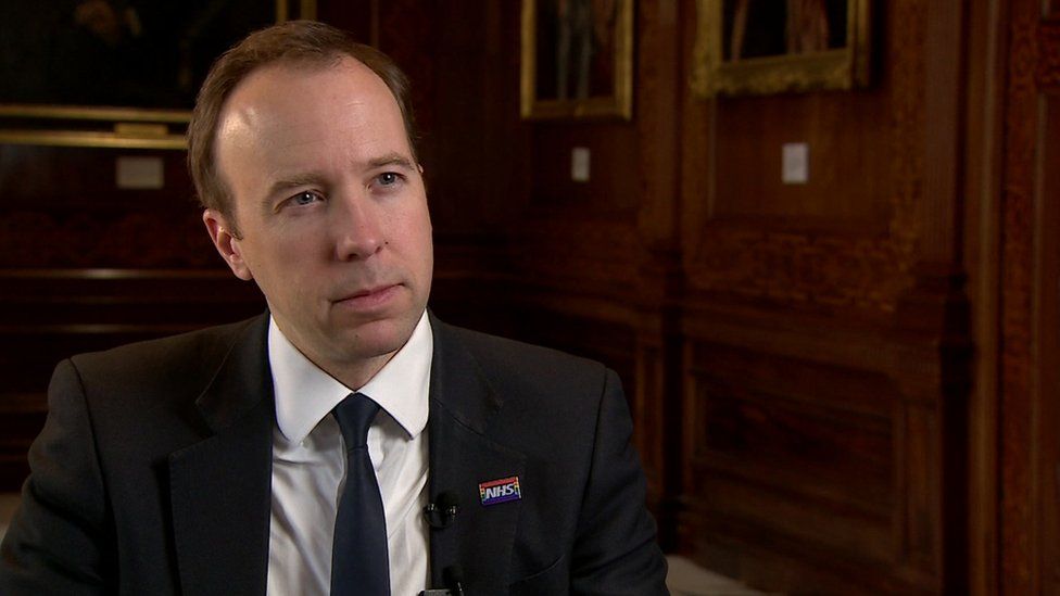 Hancock Criticised Over Dna Test Over Reaction Bbc News