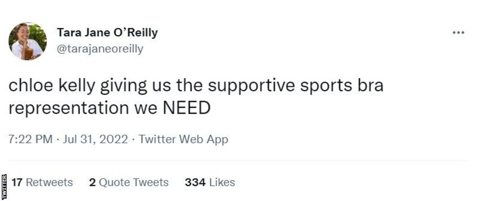 Chloe Kelly: England winger's celebration praised for empowering women ...