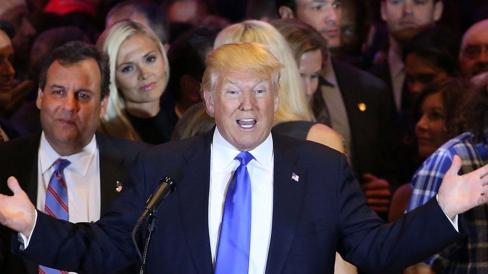 Trump and Clinton deliver decisive blows - BBC News