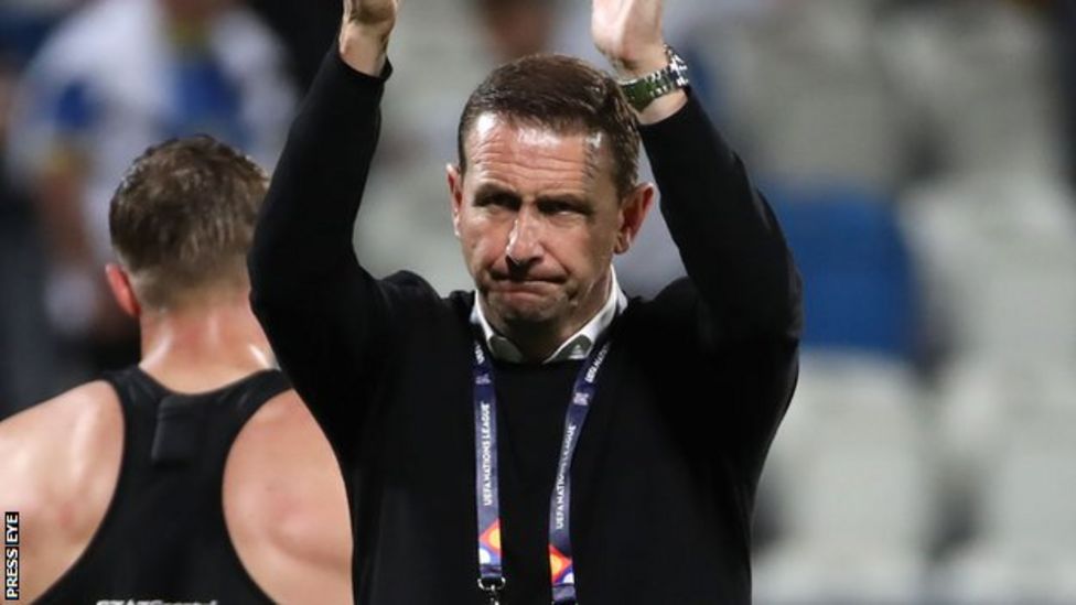 Nations League: Ian Baraclough says he understands chants of 'cheerio ...