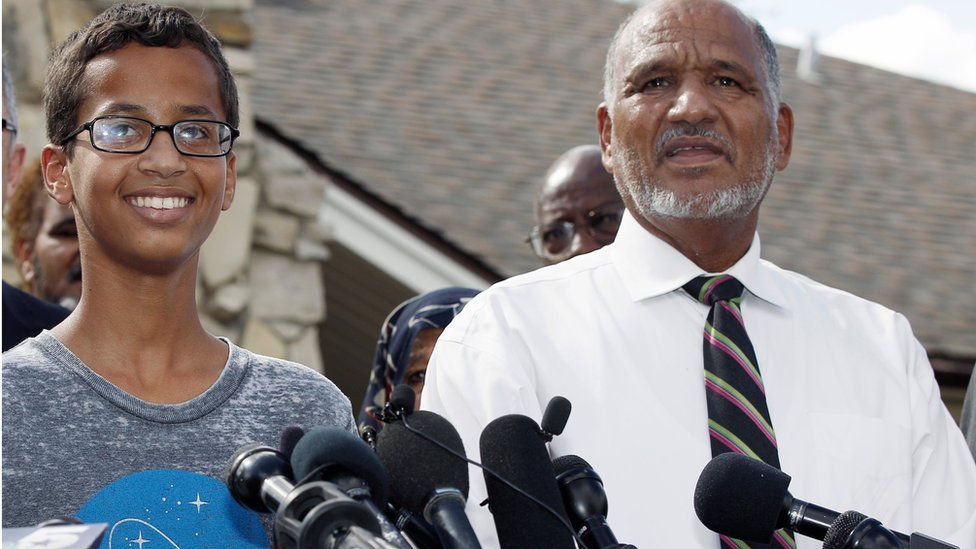 Ahmed Mohamed: 'Clock boy' seeks $15m from city and school - BBC News