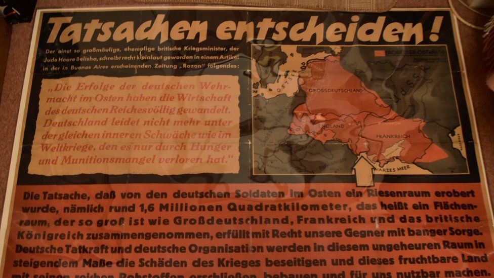 Rudolph Hess a Dad: Propaganda Natsïaidd yn yr atig - BBC Cymru Fyw