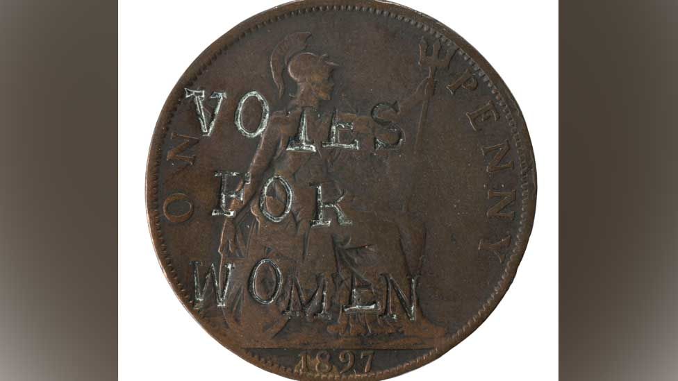 Defaced money show in Cambridge addresses 250 years of anger - BBC News