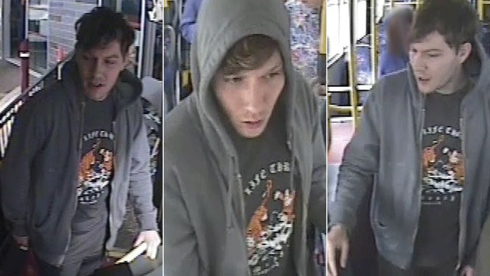 Images released in Galashiels bus robbery probe - BBC News